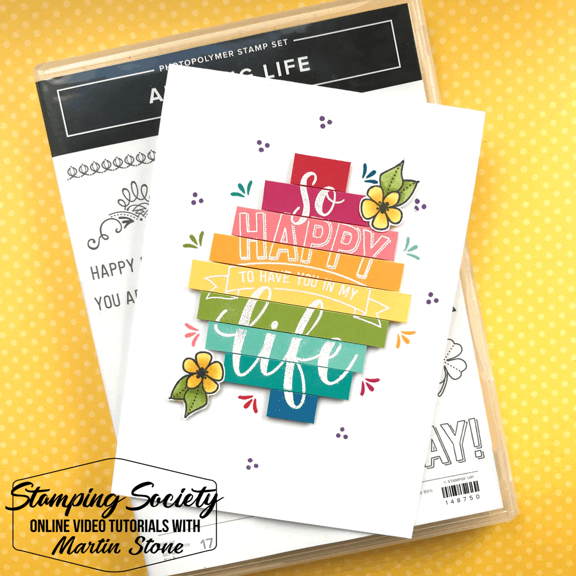 Stamping Society: In My Life - Stampin’ Up! Amazing Life Stamp Set ...