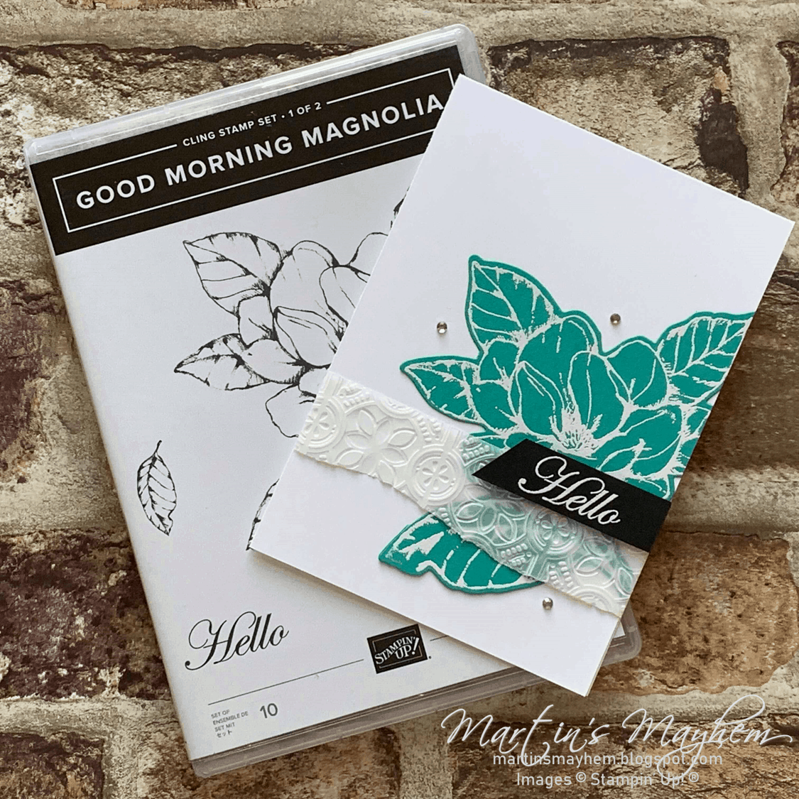 Stampin' Up! Good Morning Magnolia Stamp Set - Martin's Mayhem