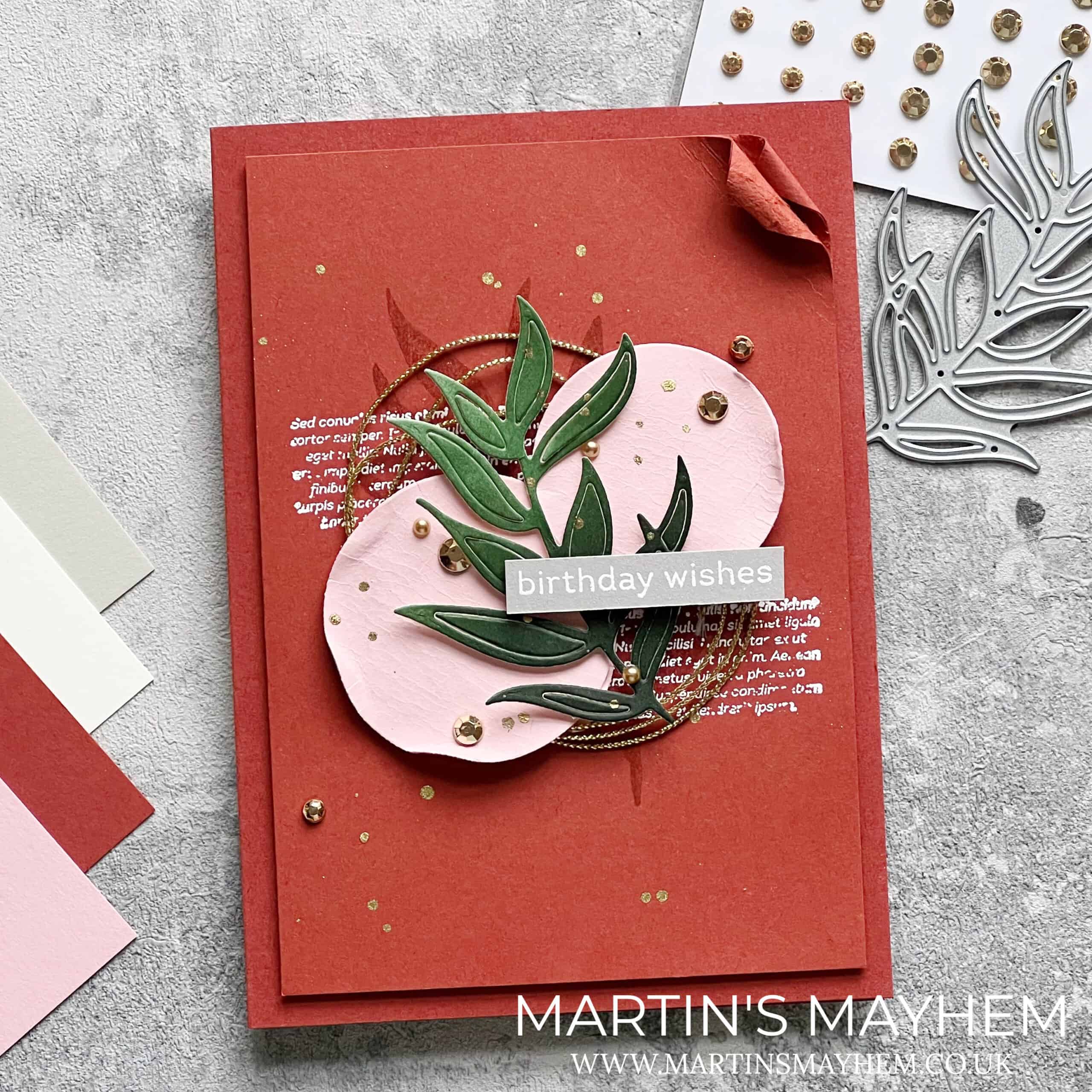 Creation Station - Stampin' Up! Artfully Layered Bundle - Martin's Mayhem