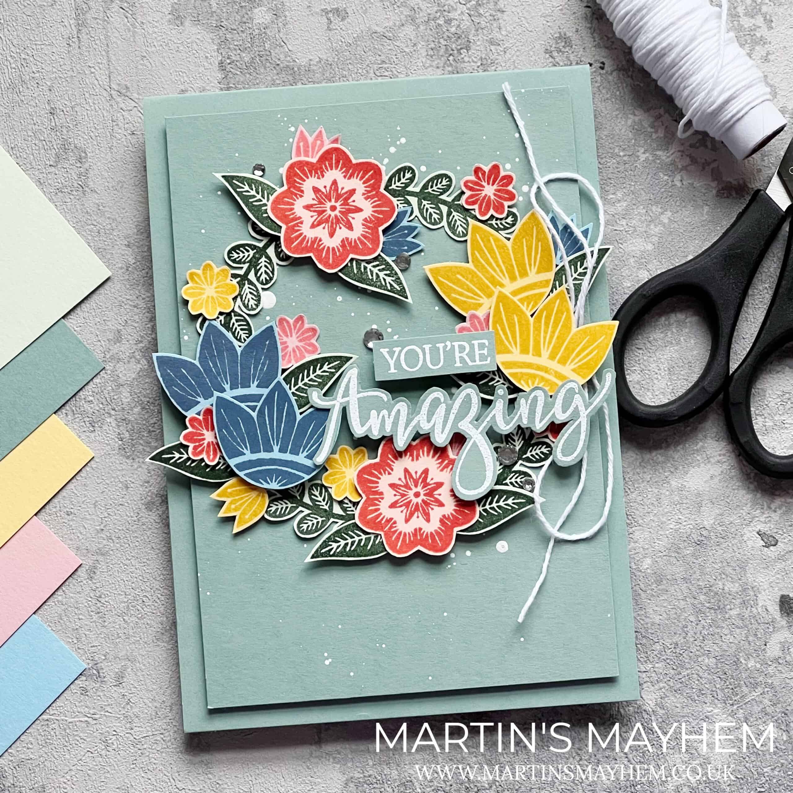 Stampin' Up! Create with Friends Stamp Set - Martin's Mayhem