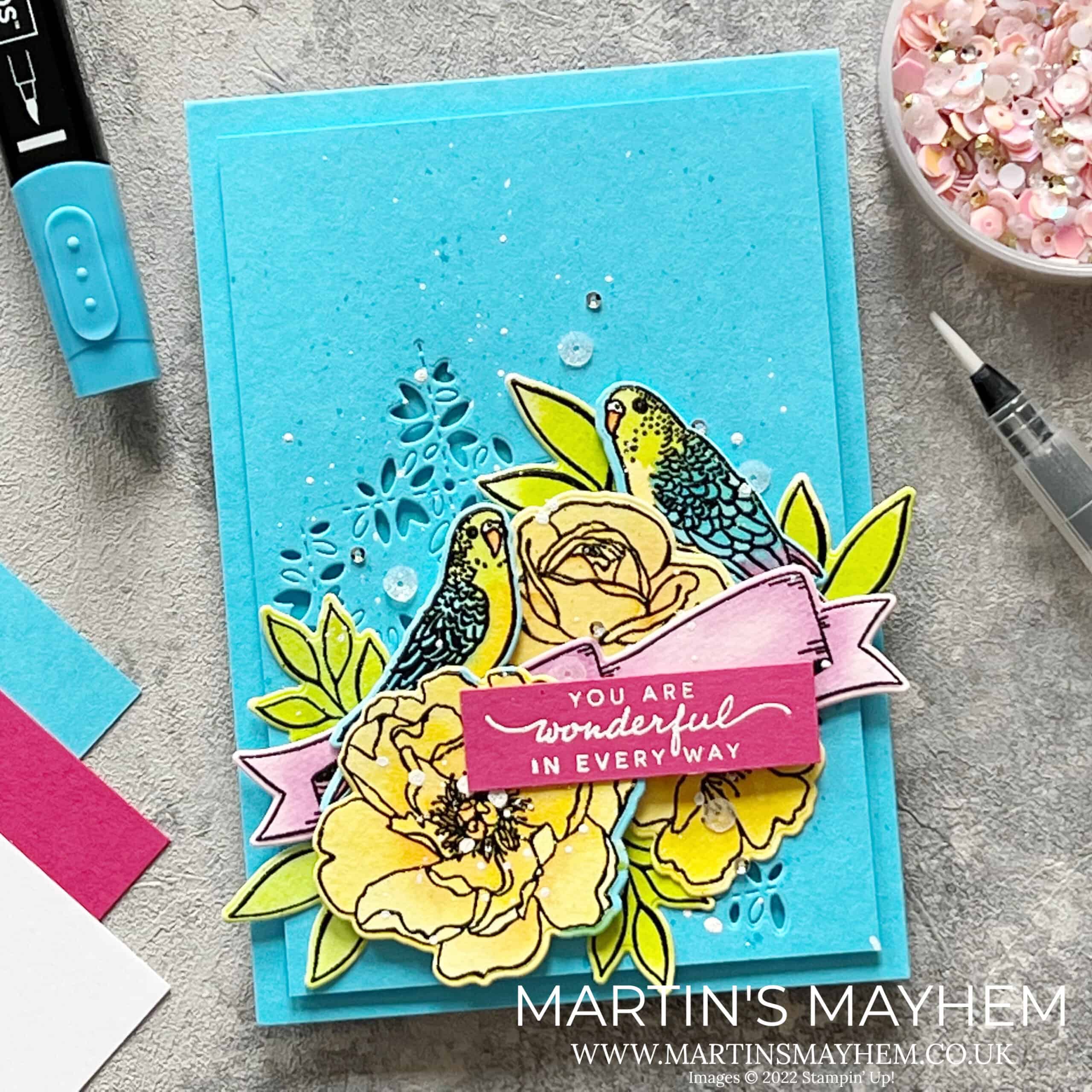 Stampin' Up! Pretty Birds Bundle - Martin's Mayhem