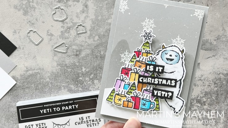Stampin' Up! Yeti to Party Stamp Set - Martin's Mayhem