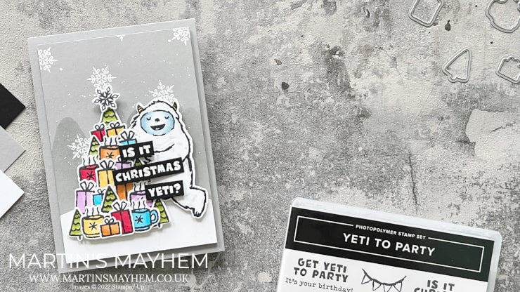 Stampin' Up! Yeti to Party Stamp Set - Martin's Mayhem