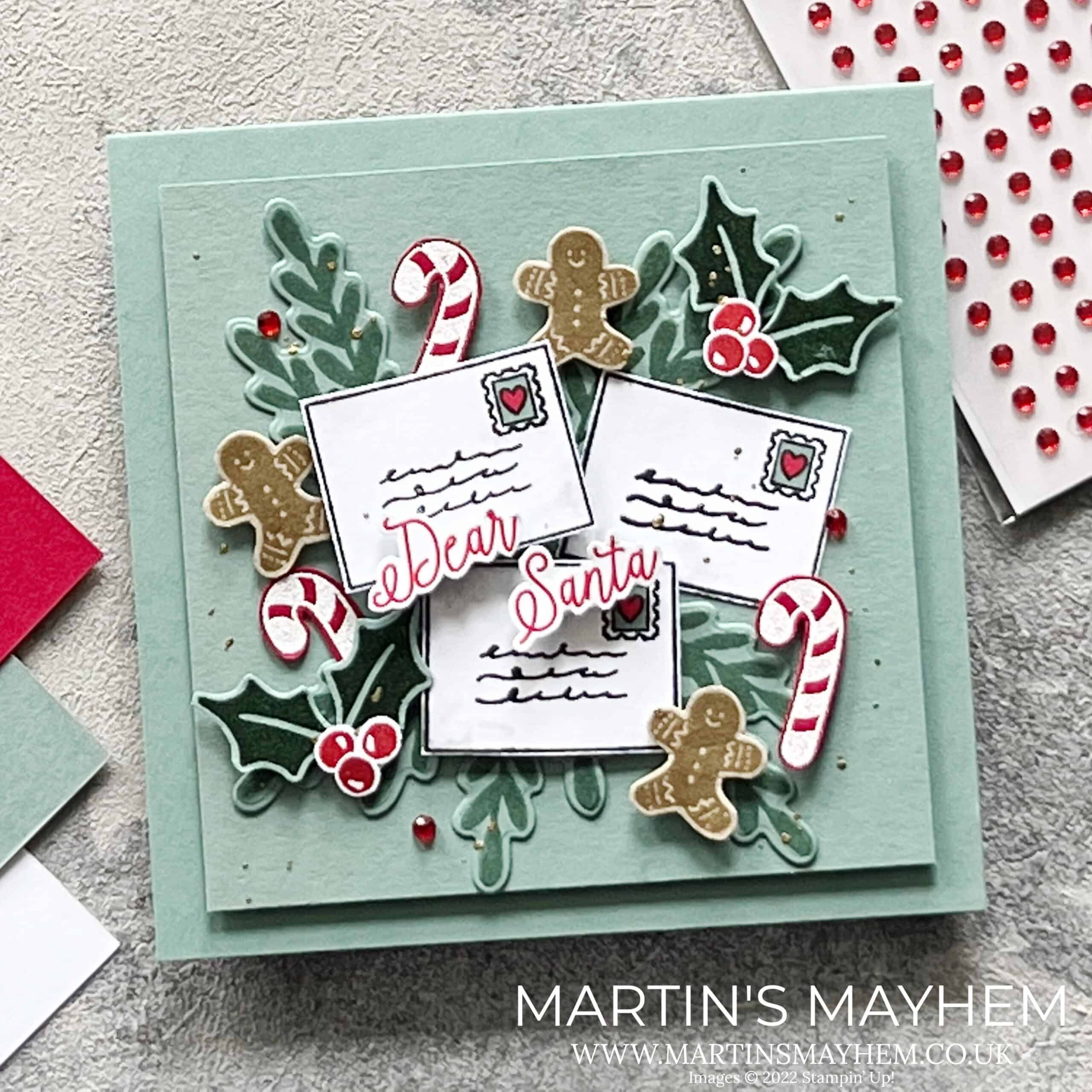 30 Day Christmas Card Making Challenge 2022 - Day 25 - Martin's Mayhem