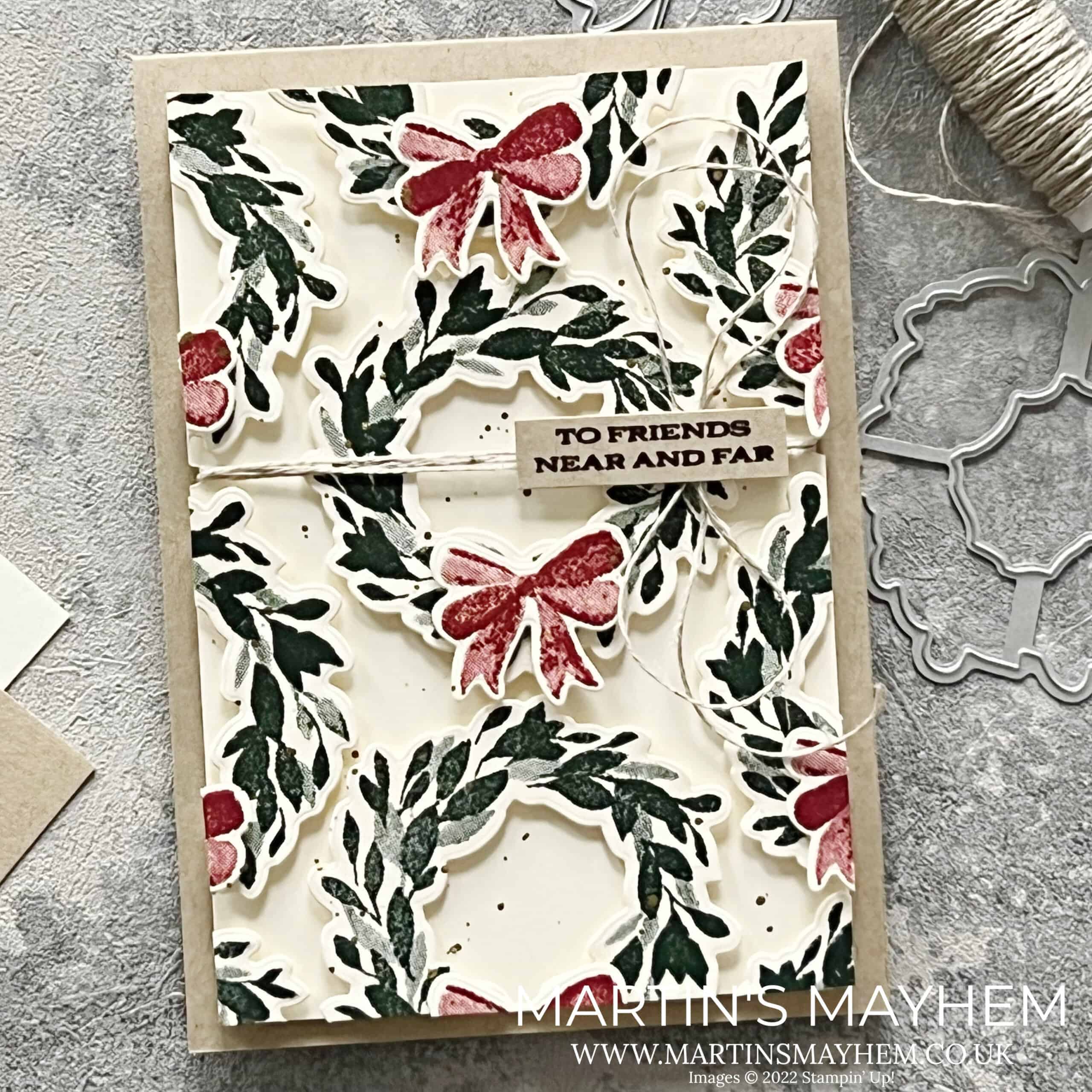 30 Day Christmas Card Making Challenge 2022 - Day 8 - Martin's Mayhem