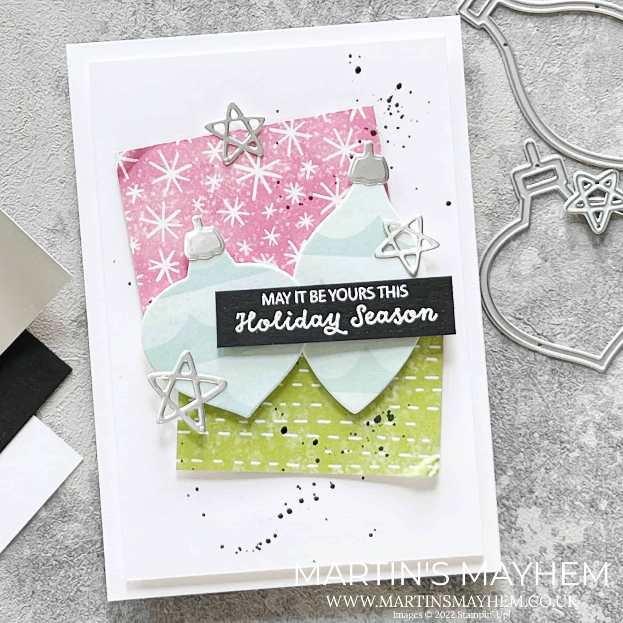 30 Day Christmas Card Making Challenge 2022 - Day 5 - Martin's Mayhem