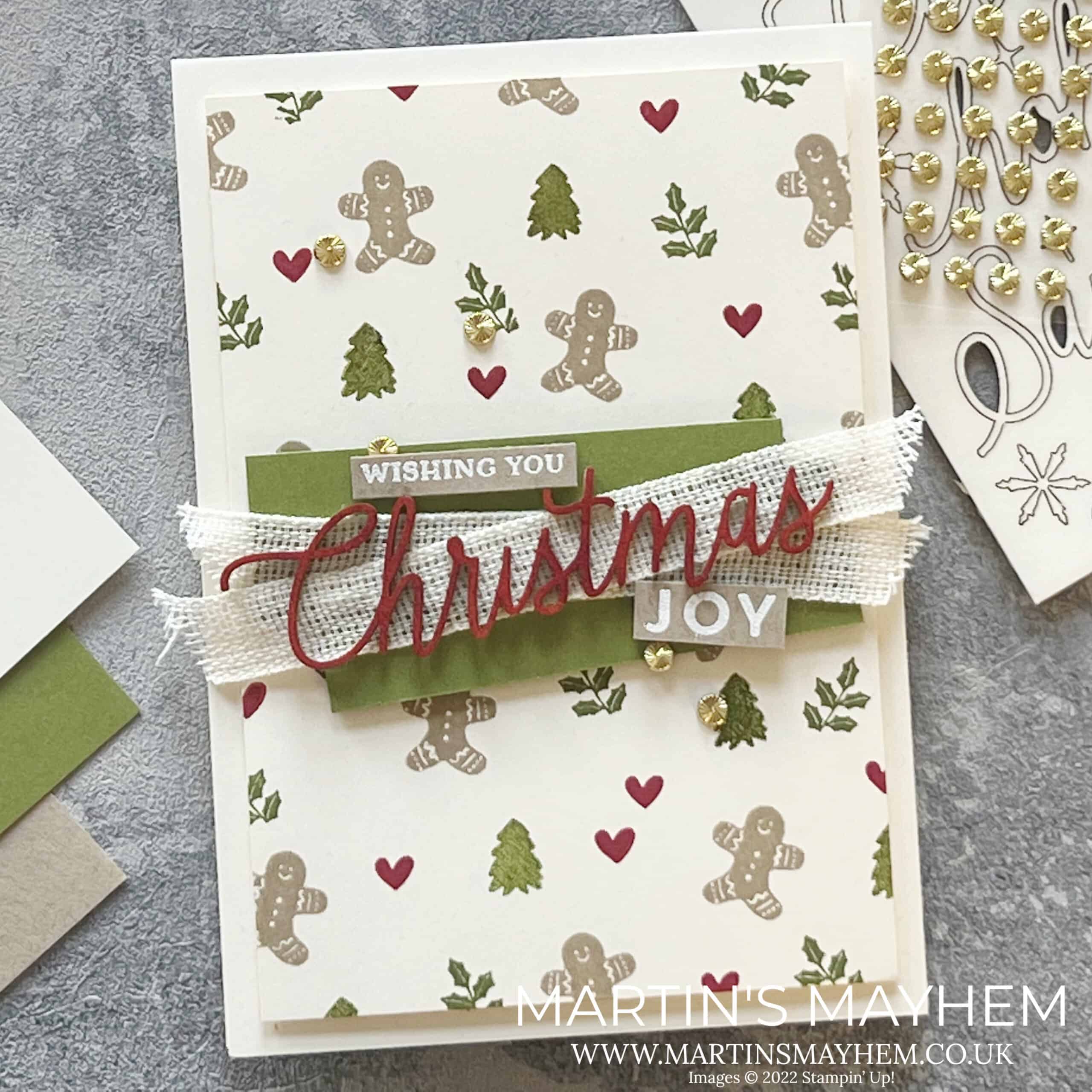 30 Day Christmas Card Making Challenge 2022 - Day 18 - Martin's Mayhem