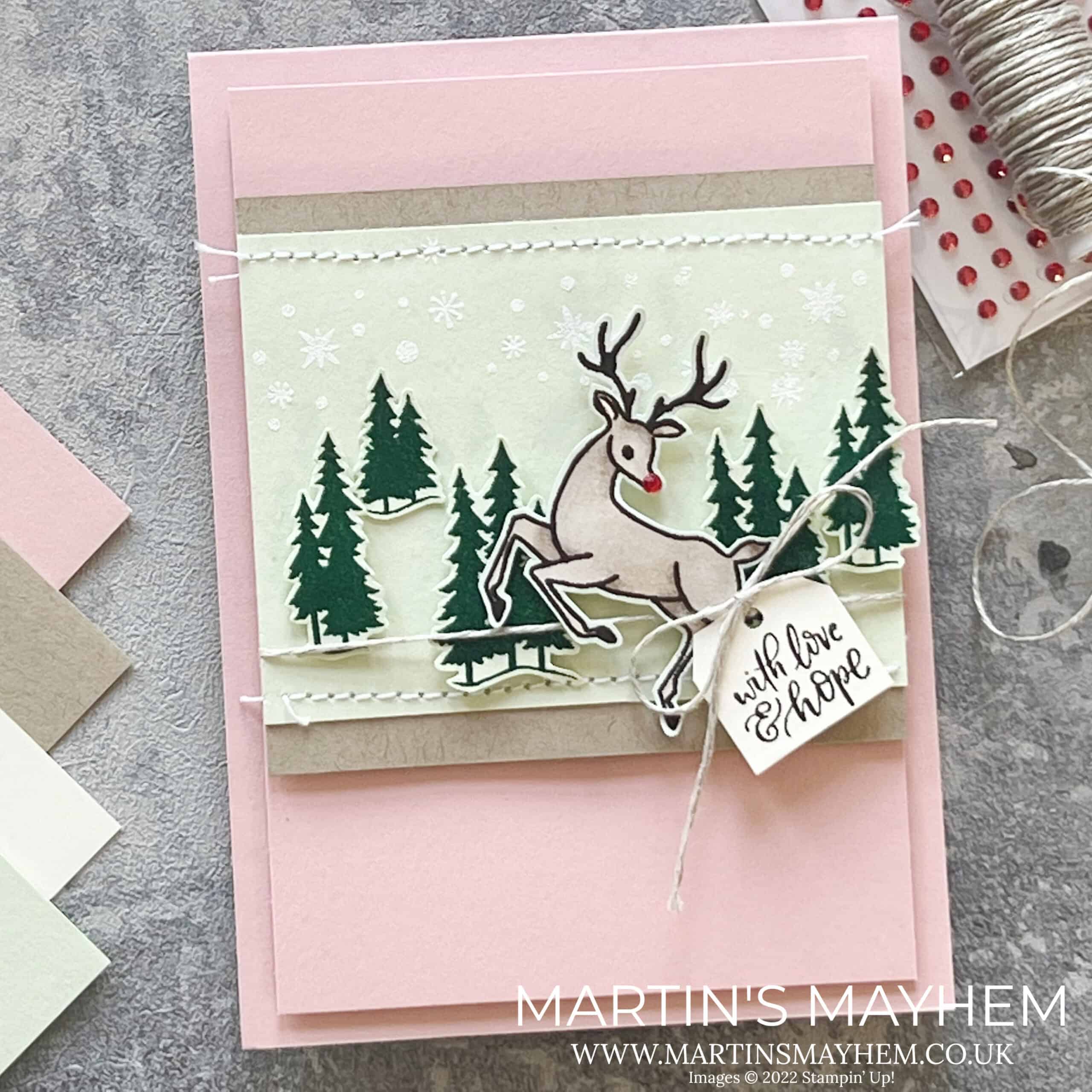 30 Day Christmas Card Making Challenge 2022 - Day 13 - Martin's Mayhem